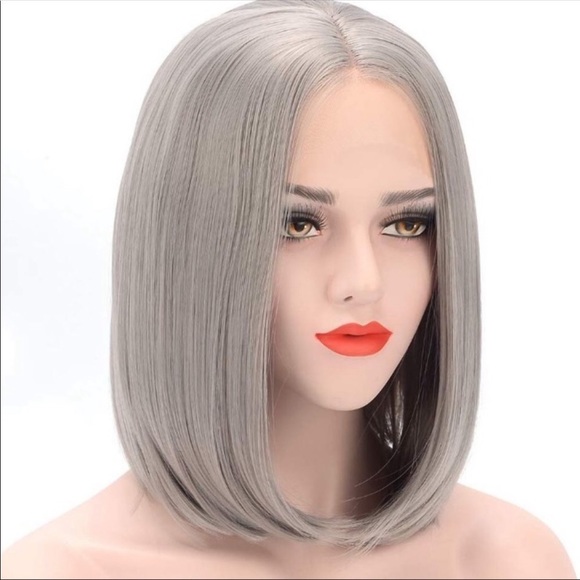 Accessories | Sharongray 14 Middle Part Lace Front Bob Wig | Poshmark